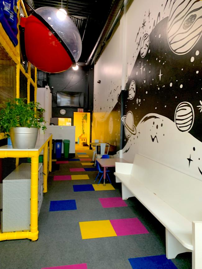 Outer Space kid's play space on Alki has relaunched open play ...